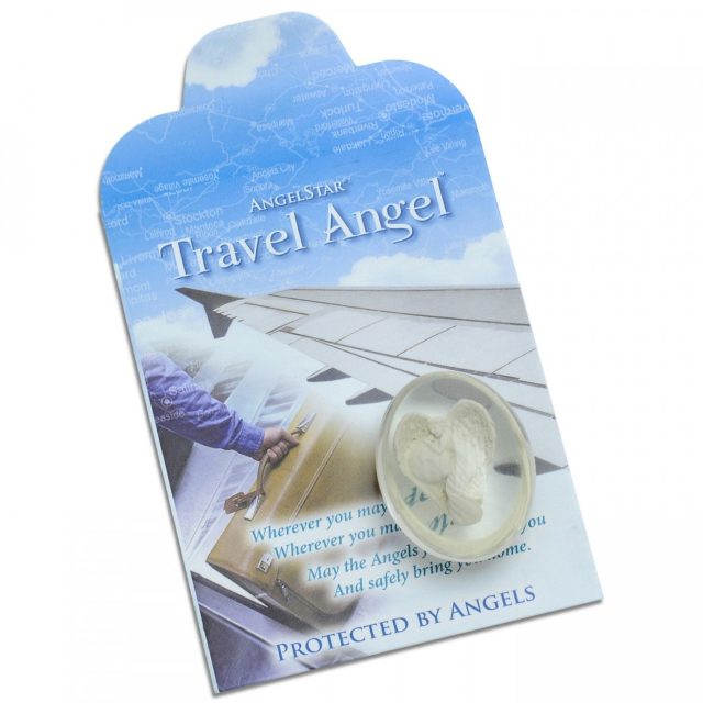 Stone Travel Angel - Healing Light