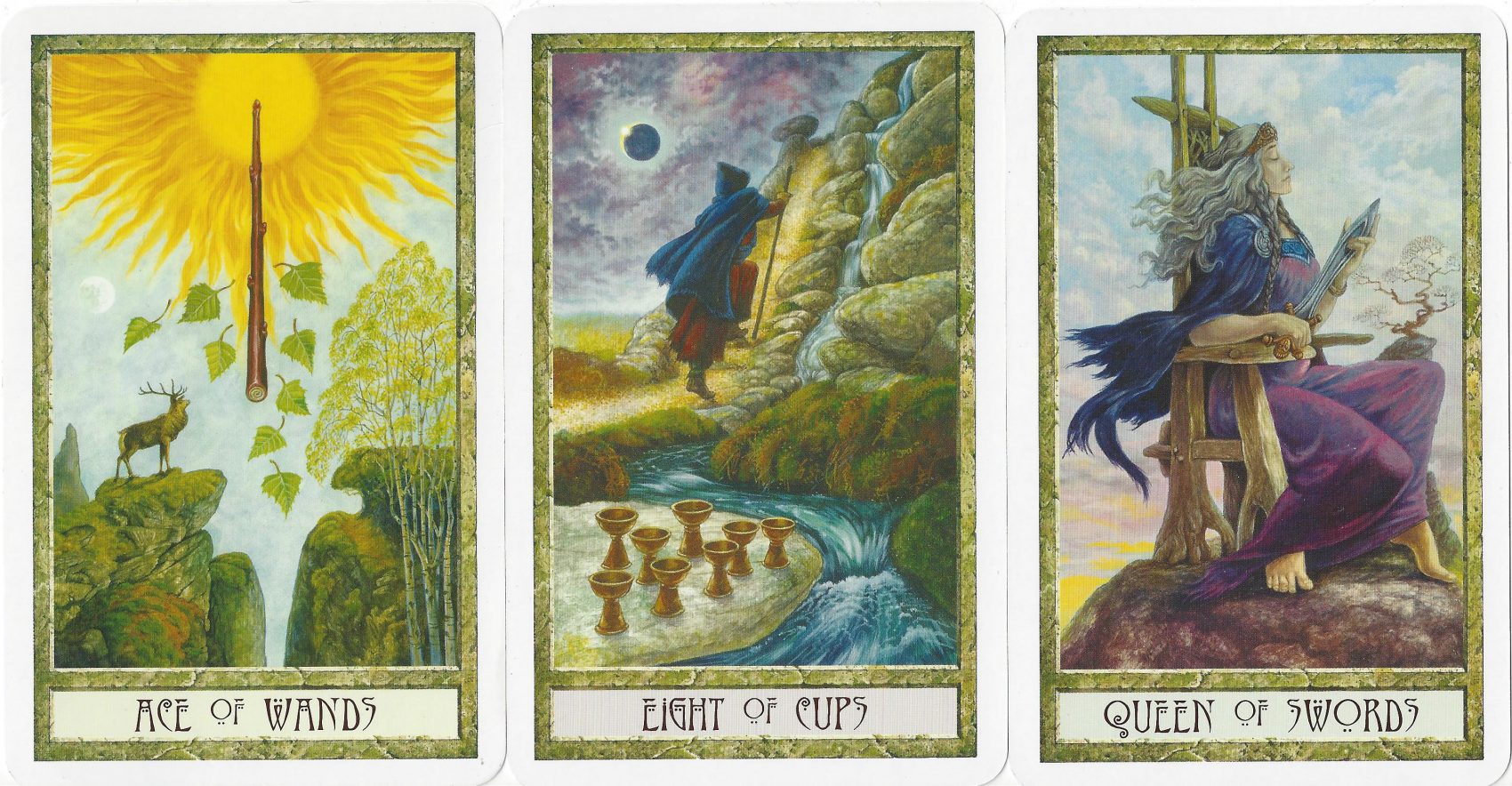 Tarot Deck Sets : The Druid Craft Tarot Set by Philip and Stephanie ...