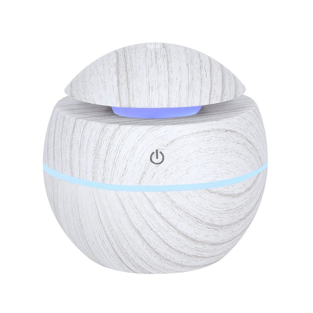 Oils Essential : Diffuser Small Round White Grey Grain Aroma Diffuser ...