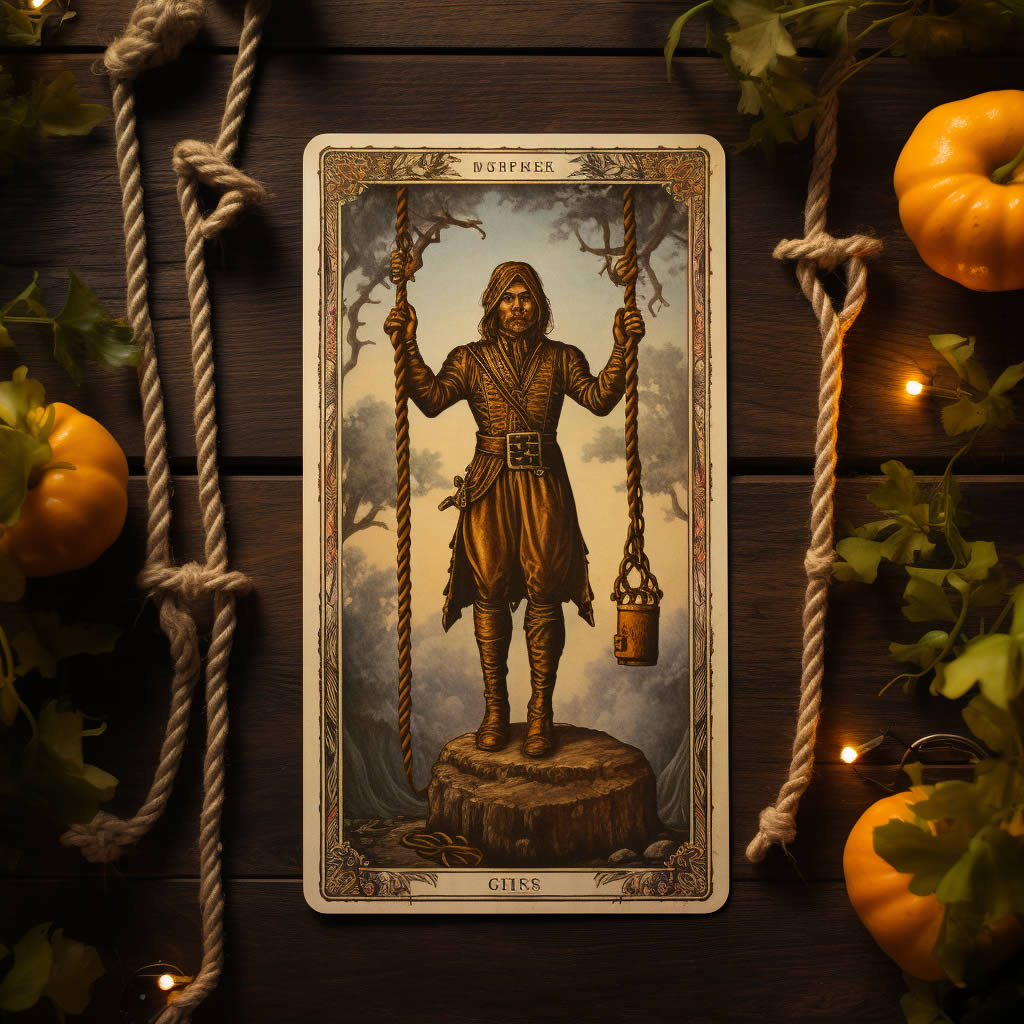 The Hanged Man Tarot Card - Healing Light